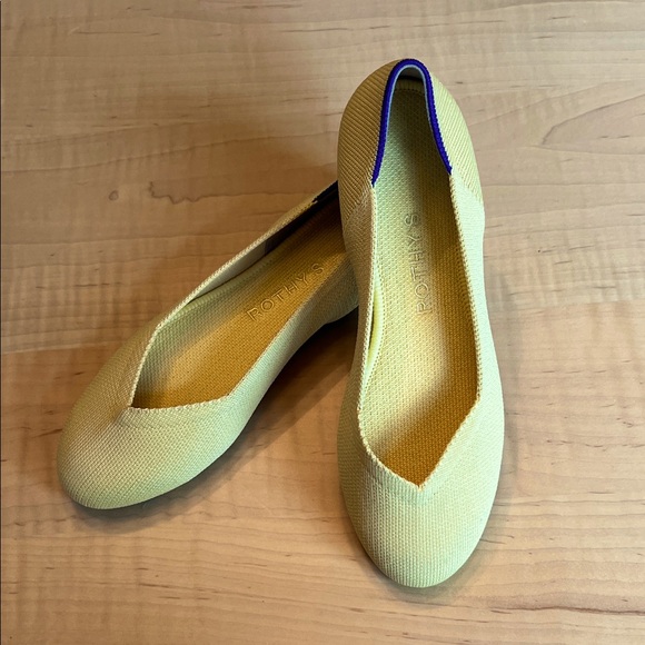 Rothy's | Shoes | Rothys The Flat Shoe Butter Yellow Color | Poshmark